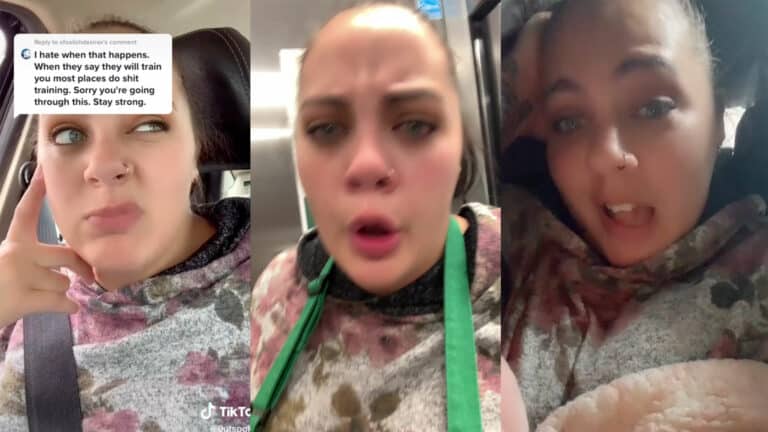 Stressed Starbucks Barista Cries in Viral Video over Stress at Her New ...