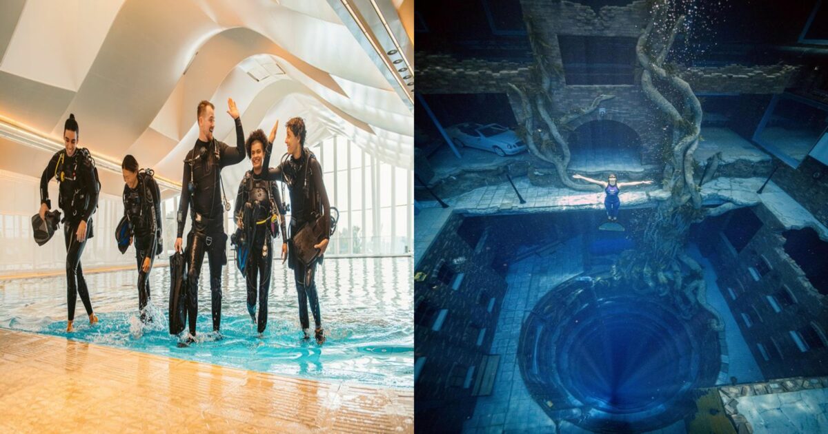 World’s Deepest Diving Pool Opens in Dubai And Its an Absolute Must See