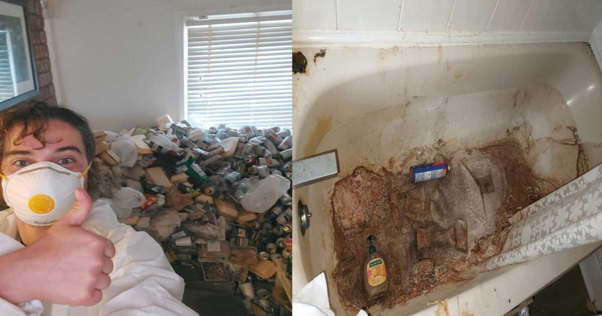 Nasty! UK Hoarder Left 8,000 Cans Left Over A Pile Of Feces In Apartment