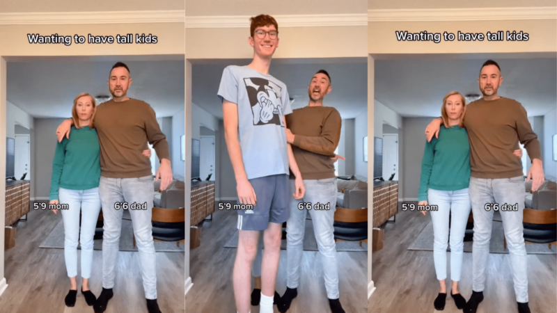 Family Shows Off Incredibly Tall Kids In Viral TikTok | What's Trending