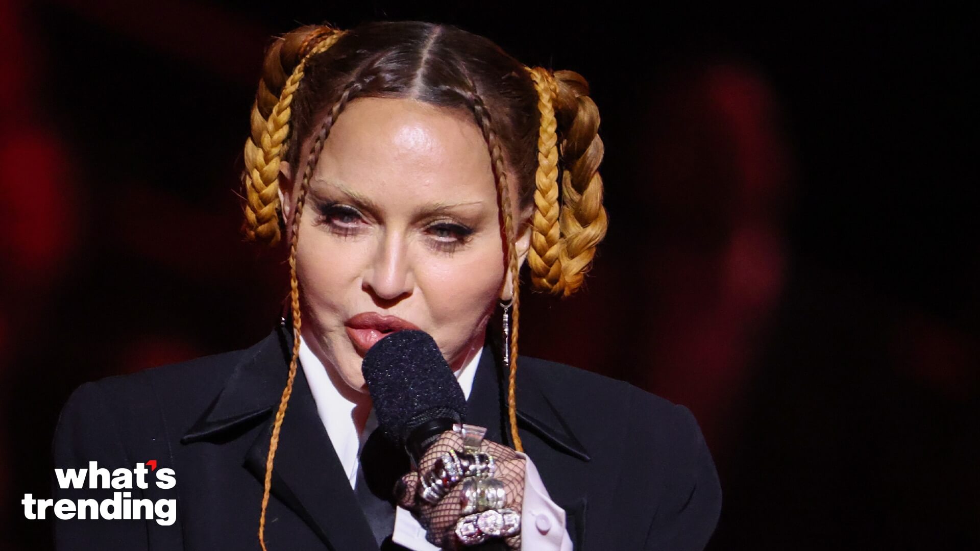 Madonna Takes a Tumble Mid-Performance | What's Trending