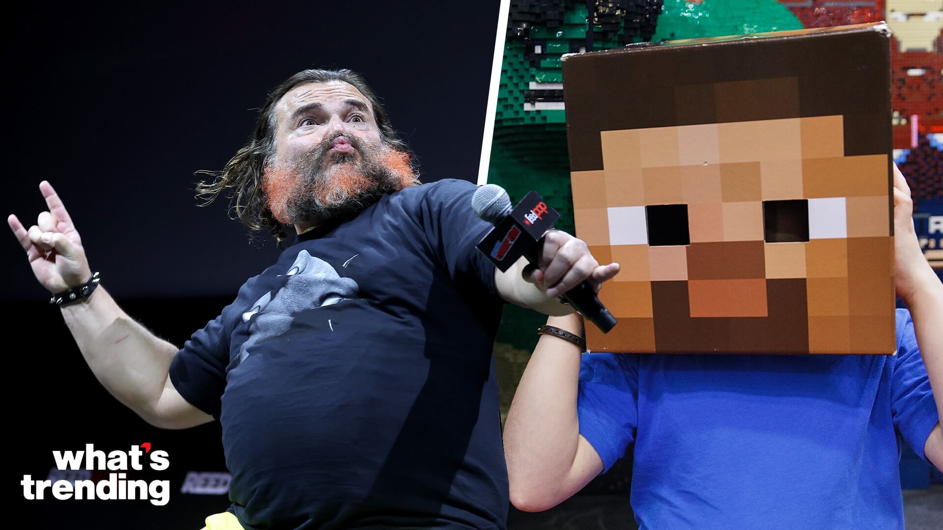Jack Black to Bring Musical Talent to Minecraft Movie | What's Trending