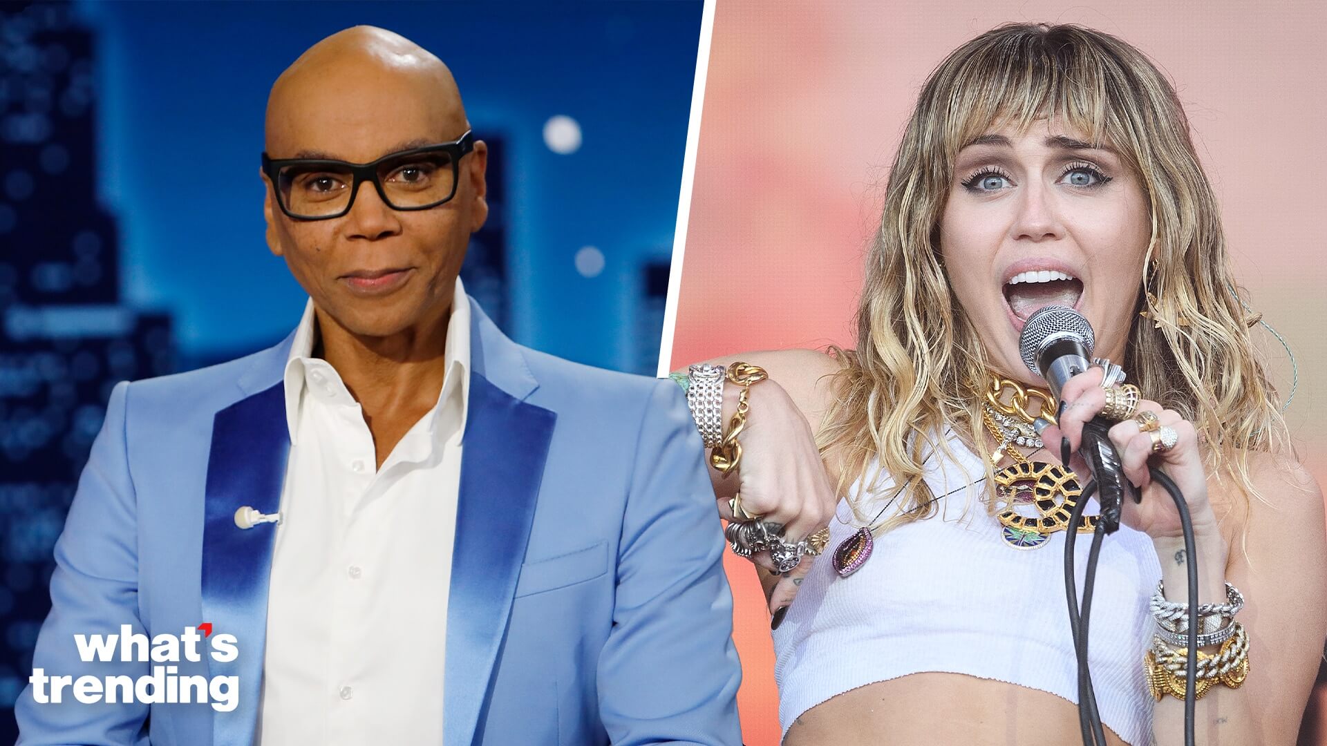 RuPaul Gushes Over Miley Cyrus | What's Trending