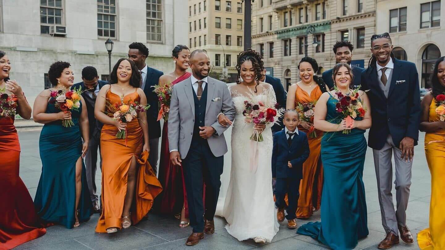 Wedding colors bridesmaid dresses 60 photos - Astyledwedding.com